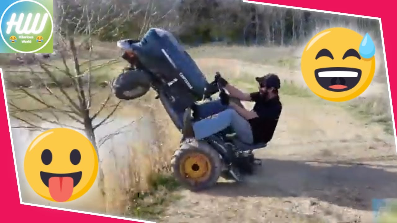 Funny Fails - Epic Fails Compilation - Try not to laugh - Wheelchair ...