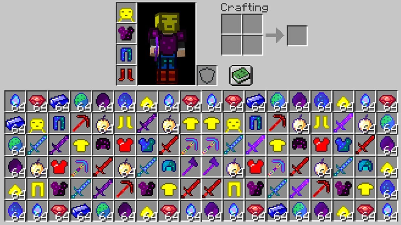 Minecraft UHC but you can craft any weird item... - YouTube