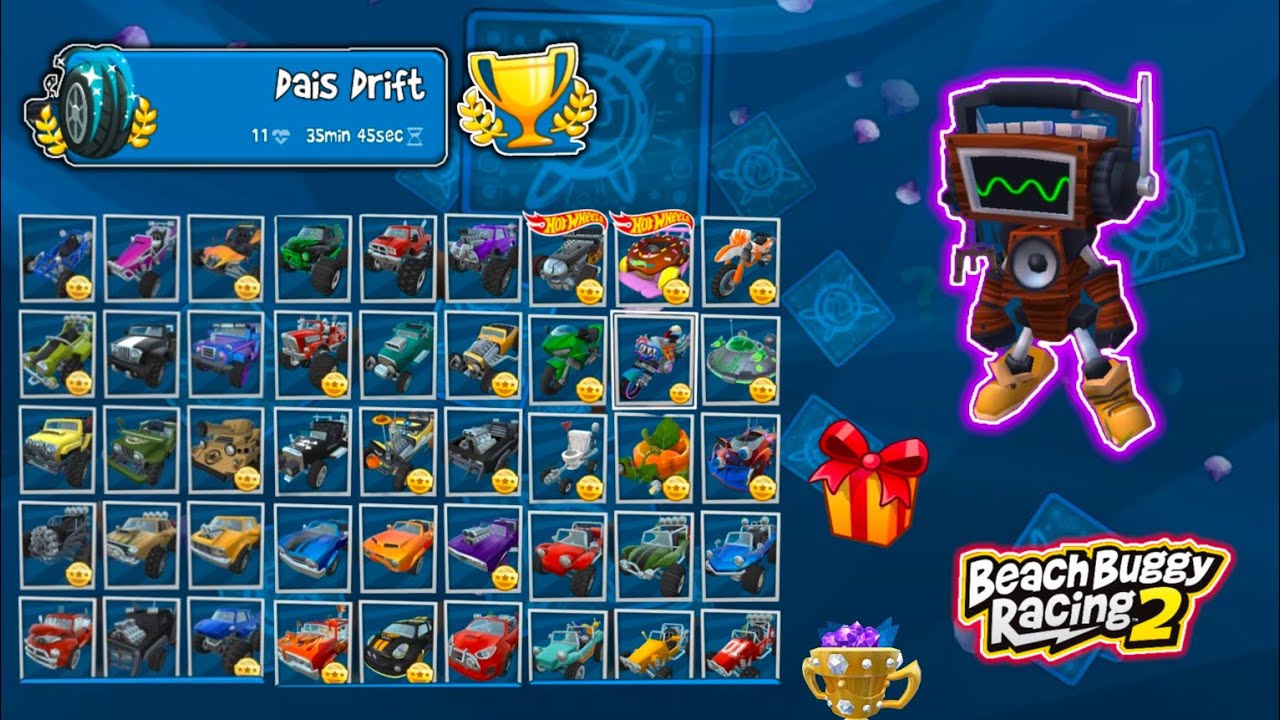 Beach Buggy Racing 2 - Which car is the best?? |Beat Bot|- BB Racing 2 ...