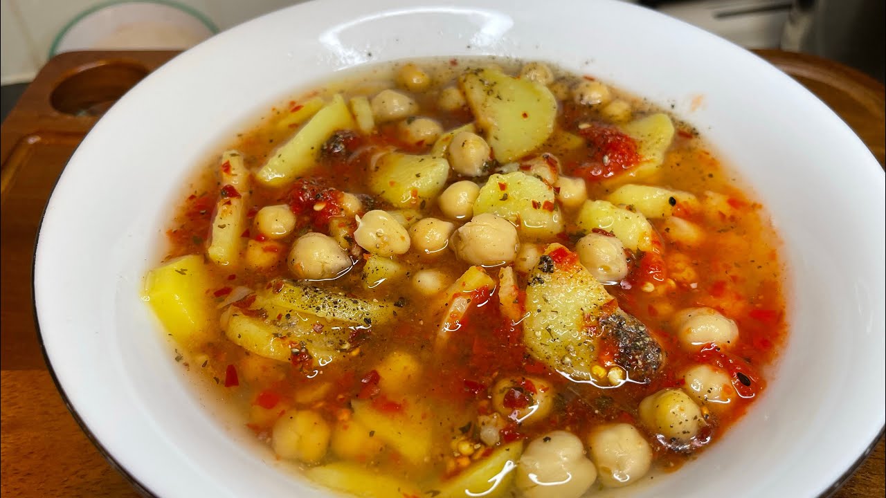 Chickpea And potato Snack/ Shor Nakhud - YouTube