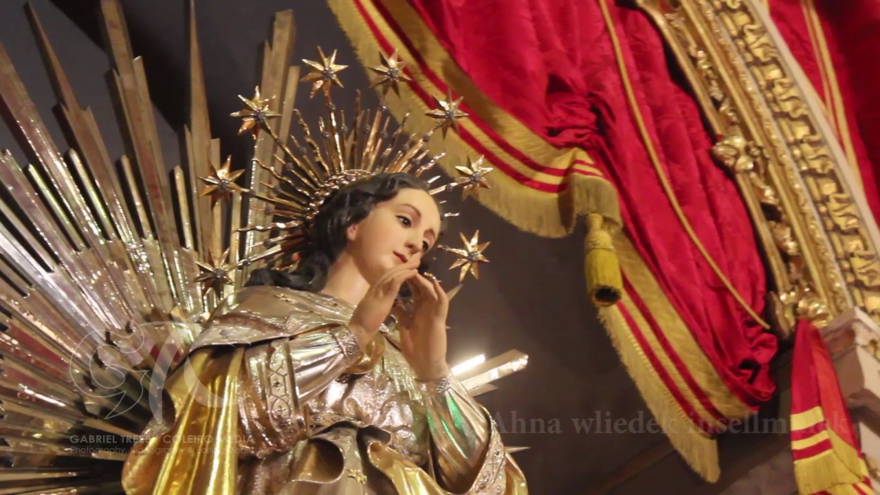 Festa Immakulata Kunċizzjoni Bormla 2016 - Ħruġ min-Niċċa - YouTube