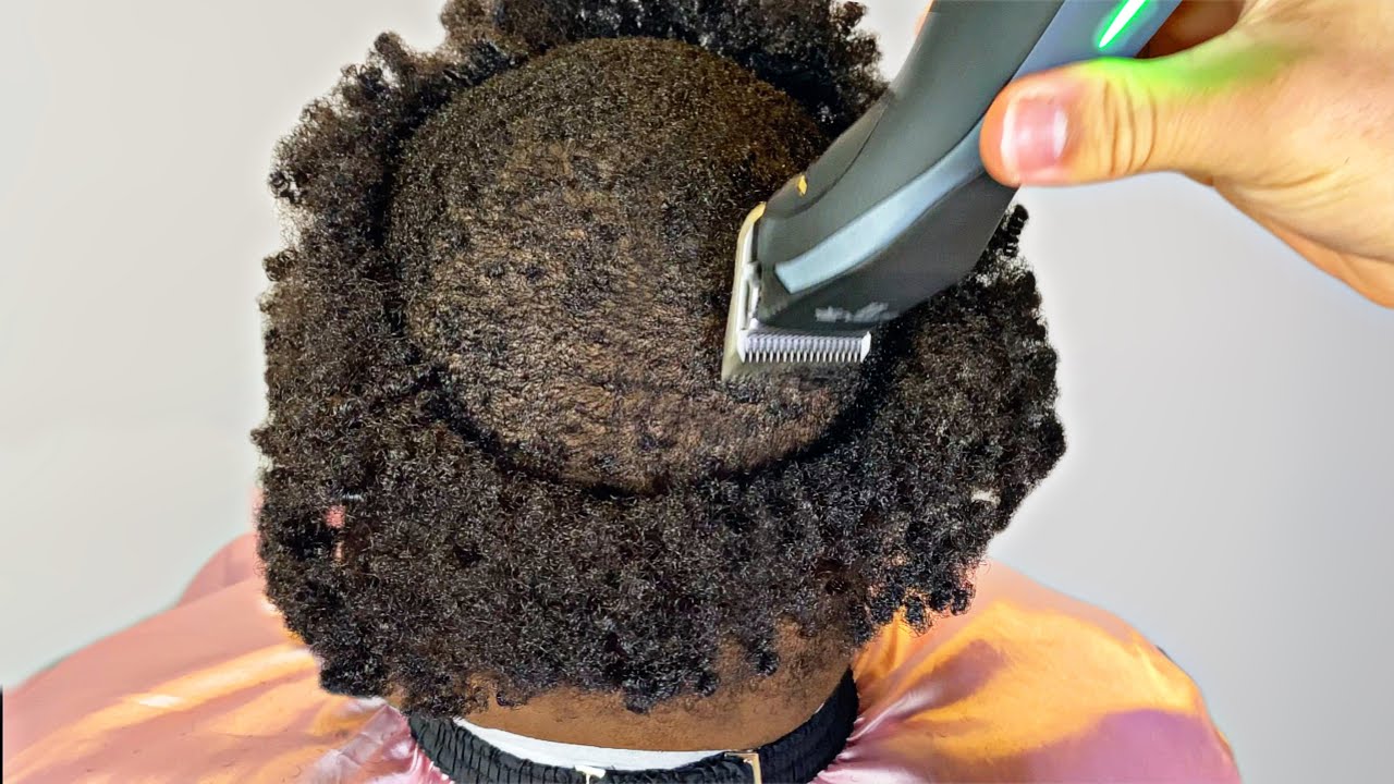 *SHOCKING* Haircut Transformation 😨 I PEELED his hair off like an ...