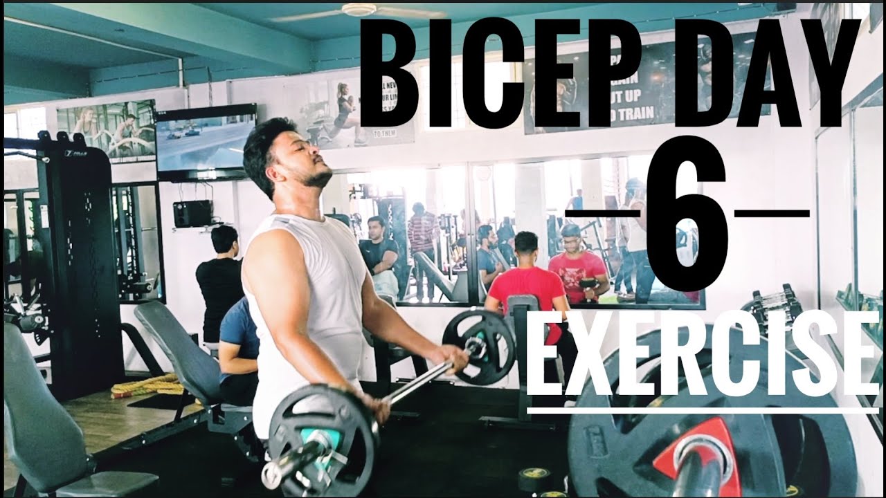 BICEP DAY Complete 6 Exercises To Build Big Biceps |FITNESS ZONE# ...