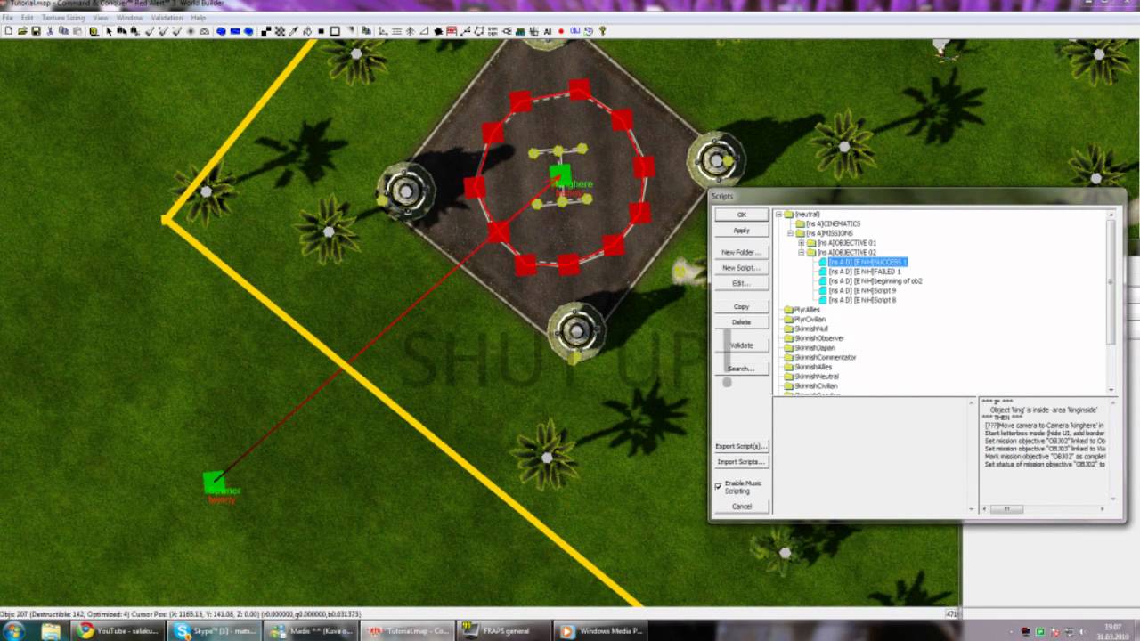 Ra3 World Builder tutorials - OBJECTIVES - part 3 - YouTube
