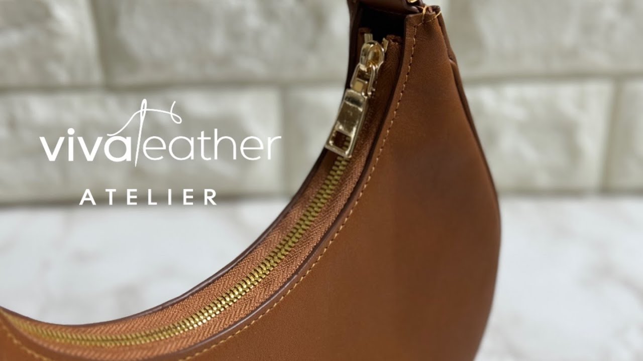 NO 85 호보백 만들기/How to make a hobo bag/leather craft - YouTube