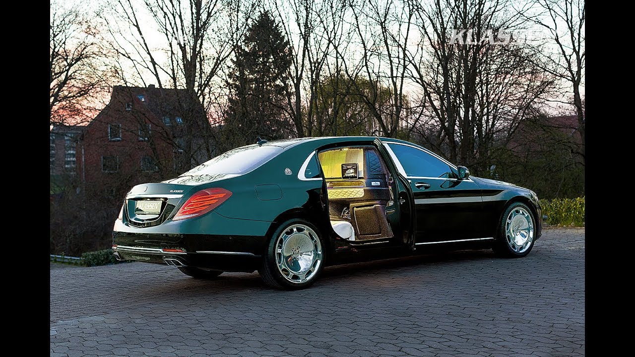 KLASSEN ® MERCEDES - MAYBACH S 650 PARTITION WALL INTERIOR - YouTube