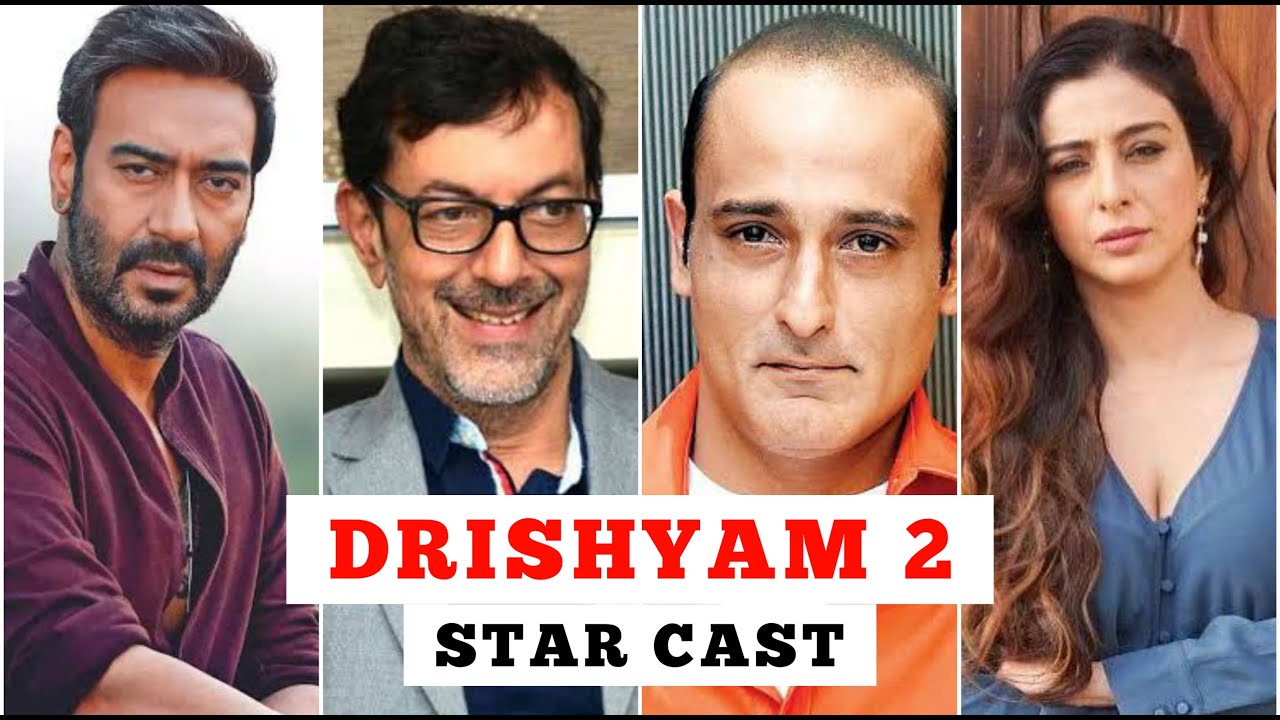 Drishyam 2 (2022) Starcast | Drishyam 2 cast name | Drishyam 2 Cast ...