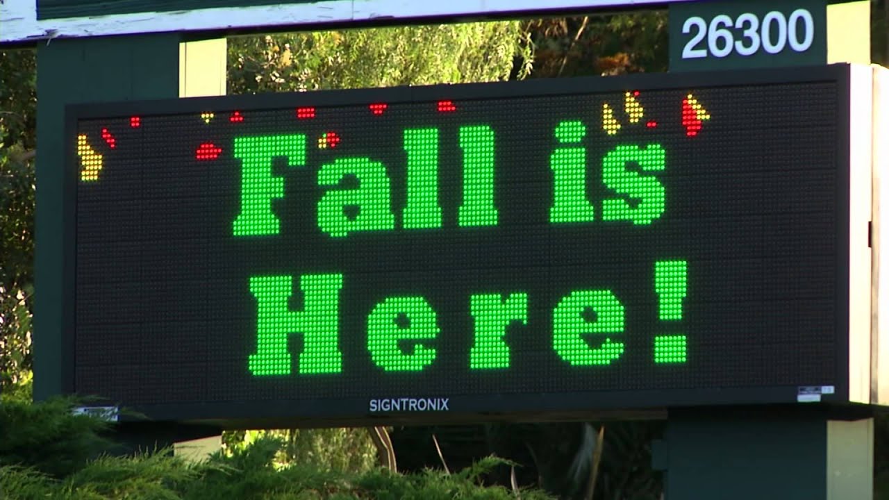 Signtronix Custom Tri Color Electronic Message Sign - South Coast ...