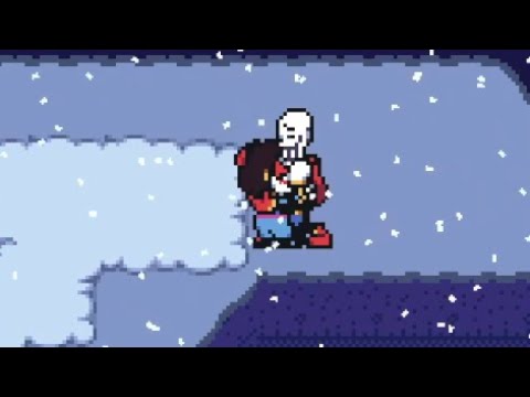 Hugging Papyrus in the Genocide Run..? Undertale Bits and Pieces - YouTube
