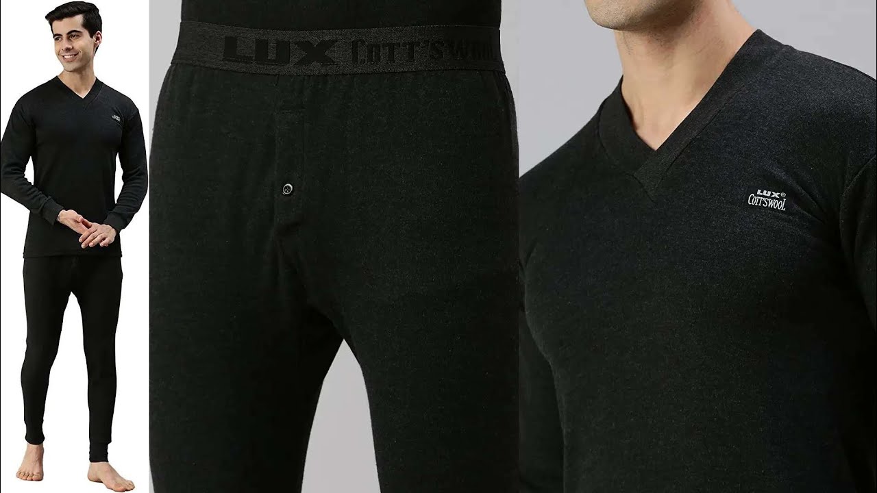 Lux Cottswool Men's Thermal unboxing (Inner for cold weather)Rs:-755 ...