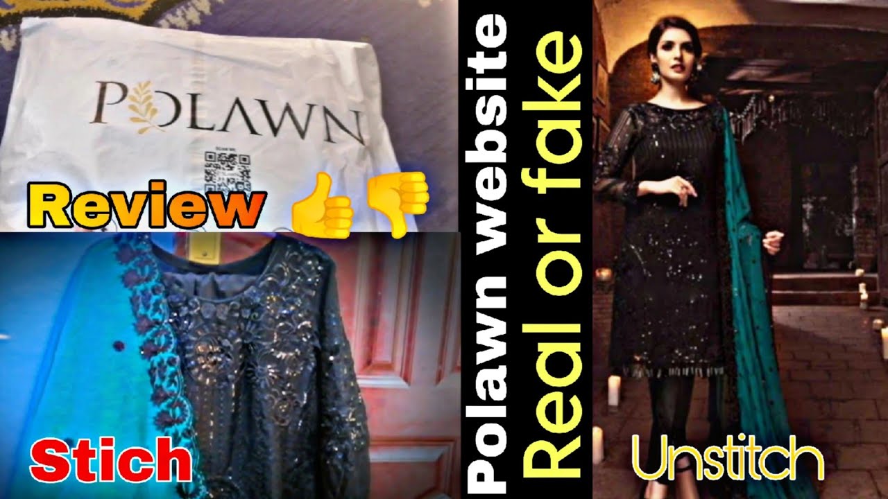 Polawn website Unstitched dress reviews| Dresses reviews complete | MS ...