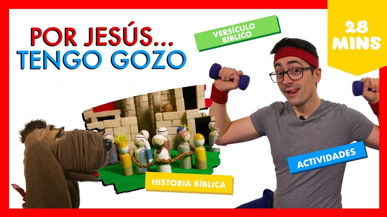 ¡Por Jesús Puedo Tener Gozo! | Lección Bíblica Para Niños | La Historia ...