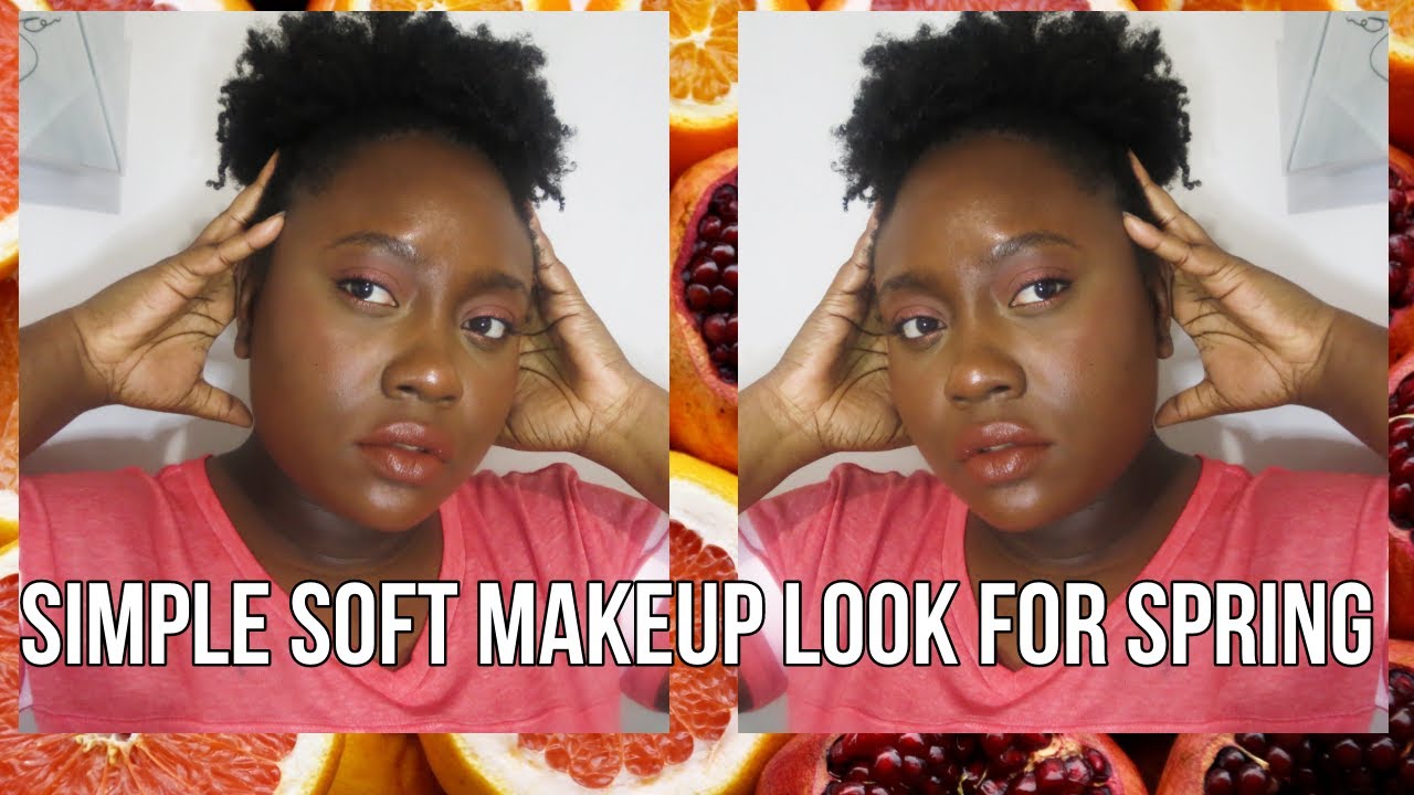 Simple, Soft Spring Makeup Tutorial - YouTube