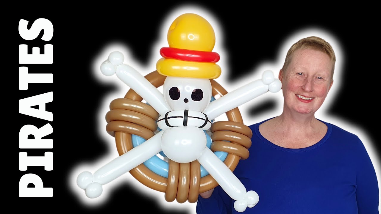 One Piece Pirates from BALLOONS ☠️ Pirate Balloon Decoration - YouTube