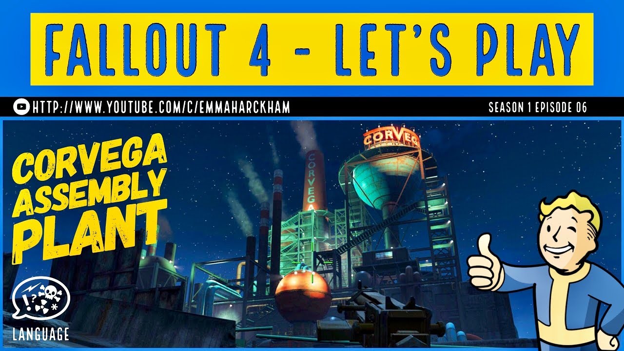 FOUND THE CORVEGA ASSEMBLY PLANT | Fallout 4 | Let’s Play Gameplay ...