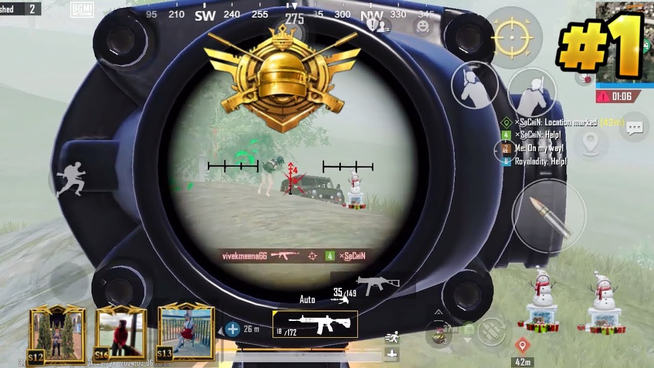 Bgmi montages !! Bgmi gameplay!! - YouTube