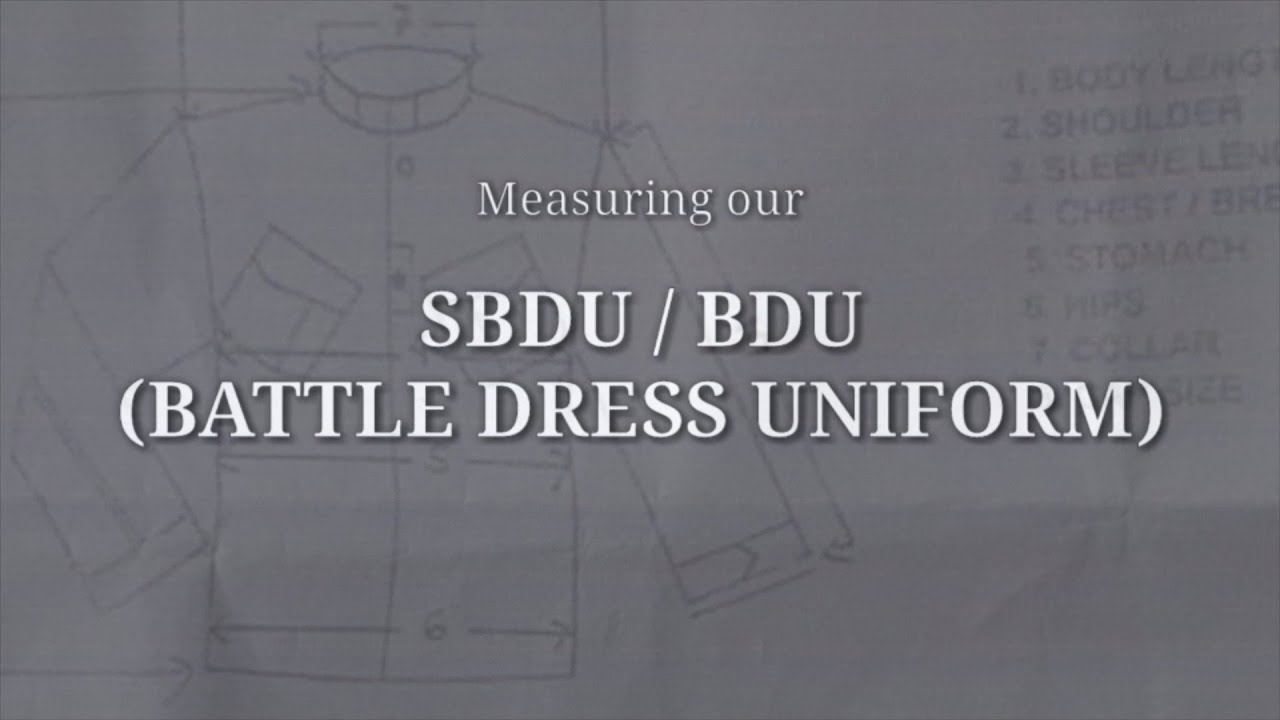 SBDU / BDU ( BATTLE DRESS UNIFORM) | NAVY RESERVE - YouTube