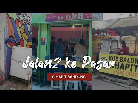 Beragam kuliner di Jl Cihapit Bandung #kulinerbandung #pasarcihapit #cihapit