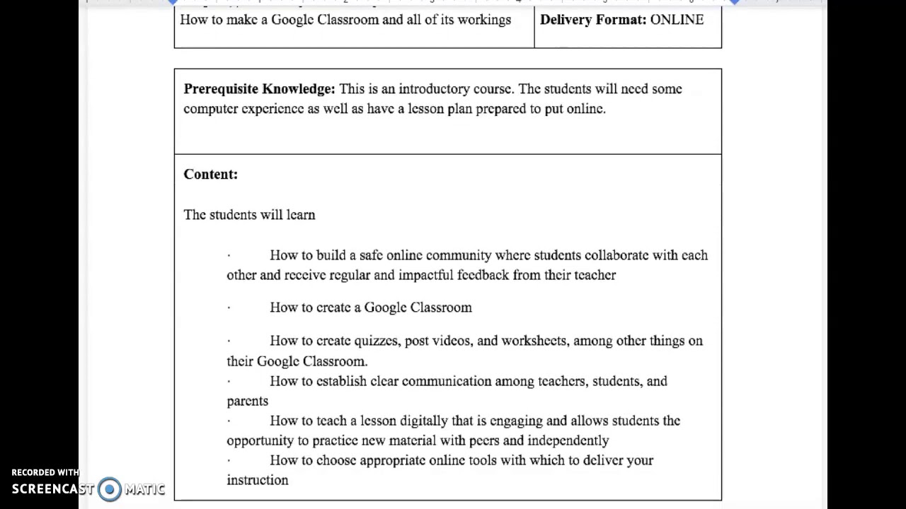 Details about this Course - YouTube