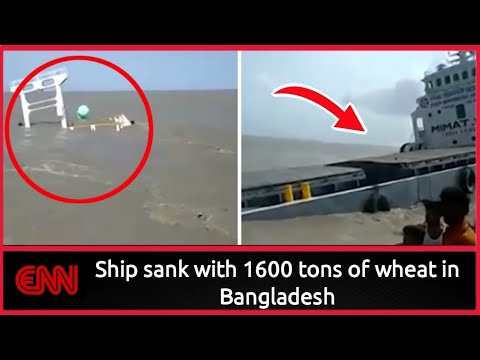 Ship carrying about 1600 tons of wheat, but sank in bay of Bengal | ENN ...