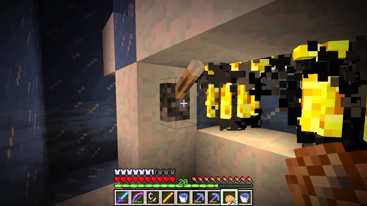 Mindcrack Episode 38 - "Building The Best Nether Portal Blaze Farm Ever ...
