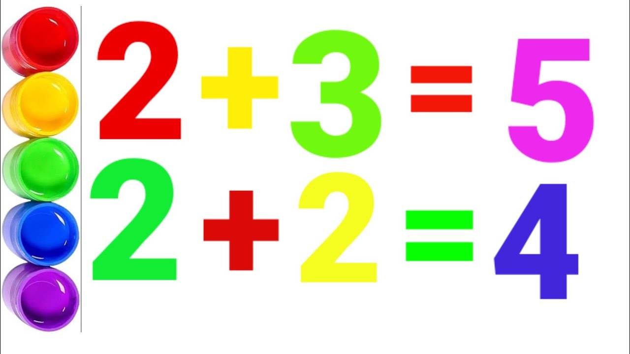 kids counting number । write and read number । 1234 number song । छोटे ...