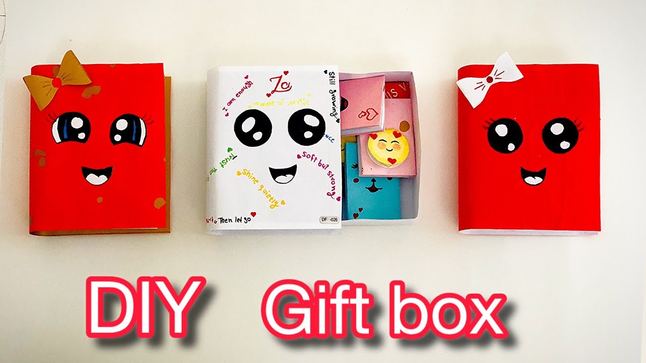 Cute DIY Paper Gift Box Ideas | Easy Handmade Surprise Box for ...