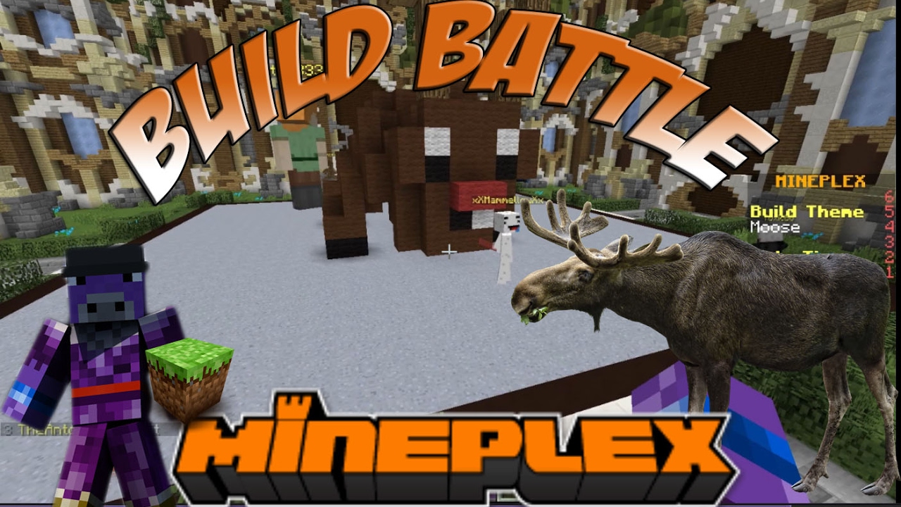 Mineplex Build battle w/ Atanasow,ToxicBG Нямам думи просто :D - YouTube