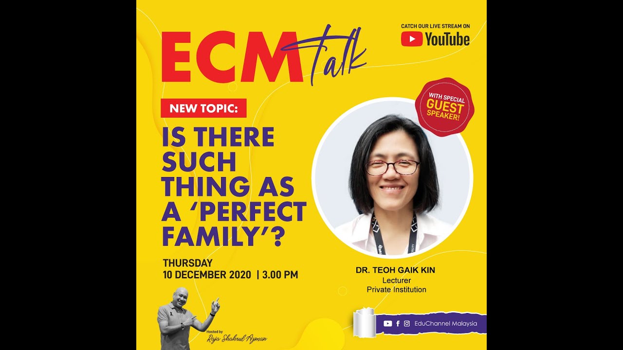 ECM Talk Is There Such Thing As A Perfect Family YouTube ecm-talk-is-there-such-thing-as-a-perfect-family-youtube