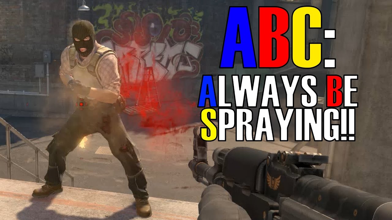 ABC: Always Be Spraying in CS2! Counter-Strike 2 Funny Clips - YouTube