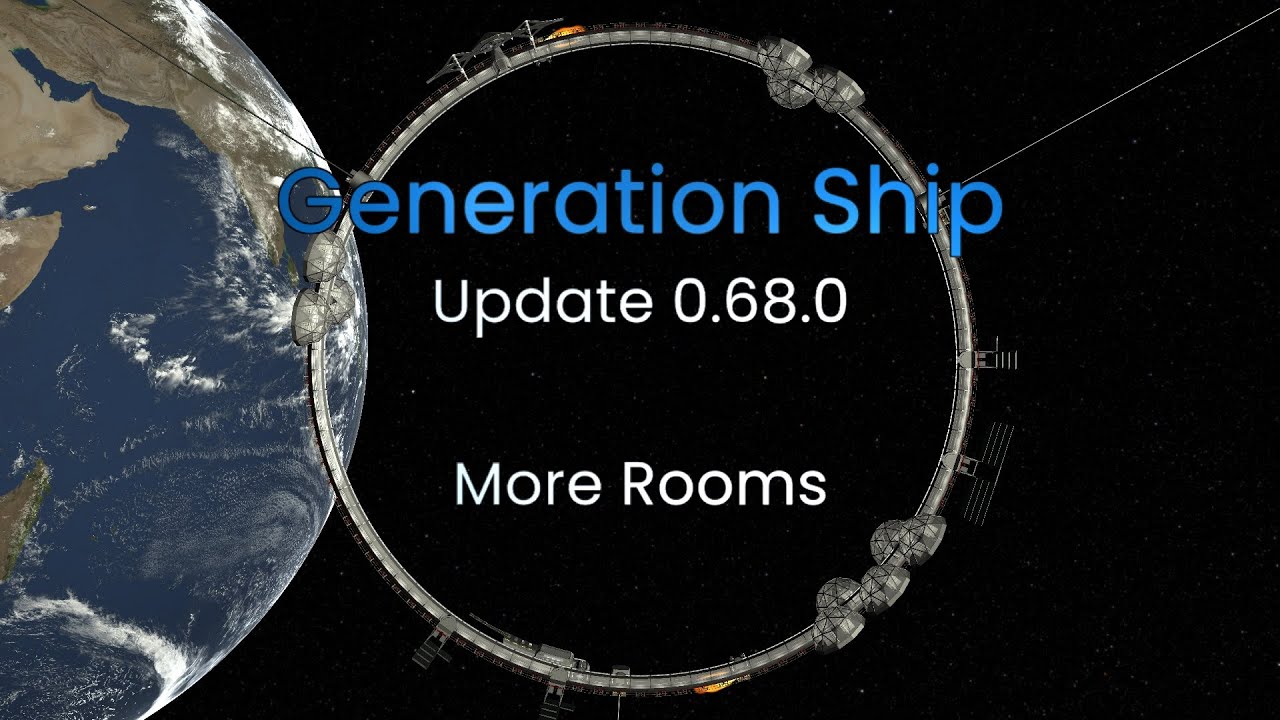 Generation Ship Release 0.68.0 - More Rooms - YouTube