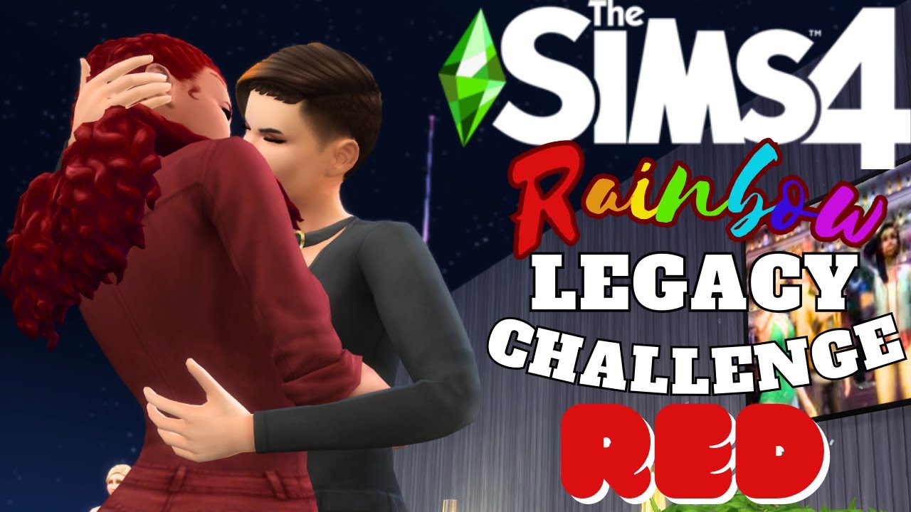 Sims 4 The Rainbow Legacy Challenge: RED GEN #20 (New Years, New ...