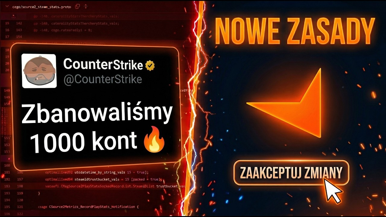 NAJWIĘKSZA FALA BANÓW OD VALVE, NOWE ZASADY FACEIT i PREZENTY OD GABENA ...