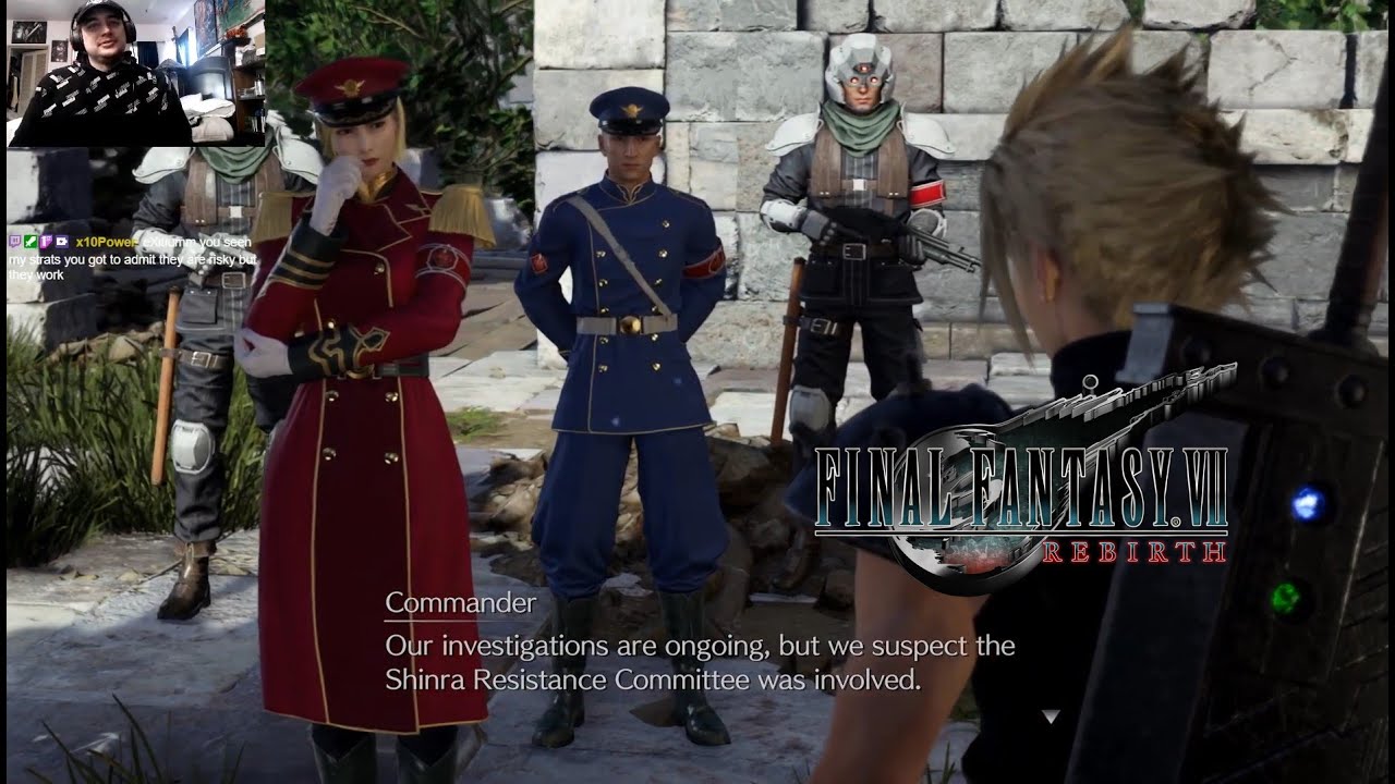 FF7 Rebirth Playthrough Part 23 Helping the 7th Infantry o7 - YouTube