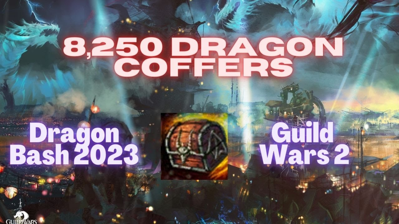 Guild Wars 2 - Opening 8,250 Dragon Coffers - YouTube