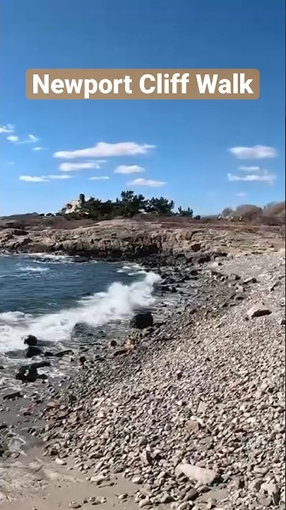 Clip from Newport’s Cliff Walk #cliffwalk #newportri #newportmansions ...