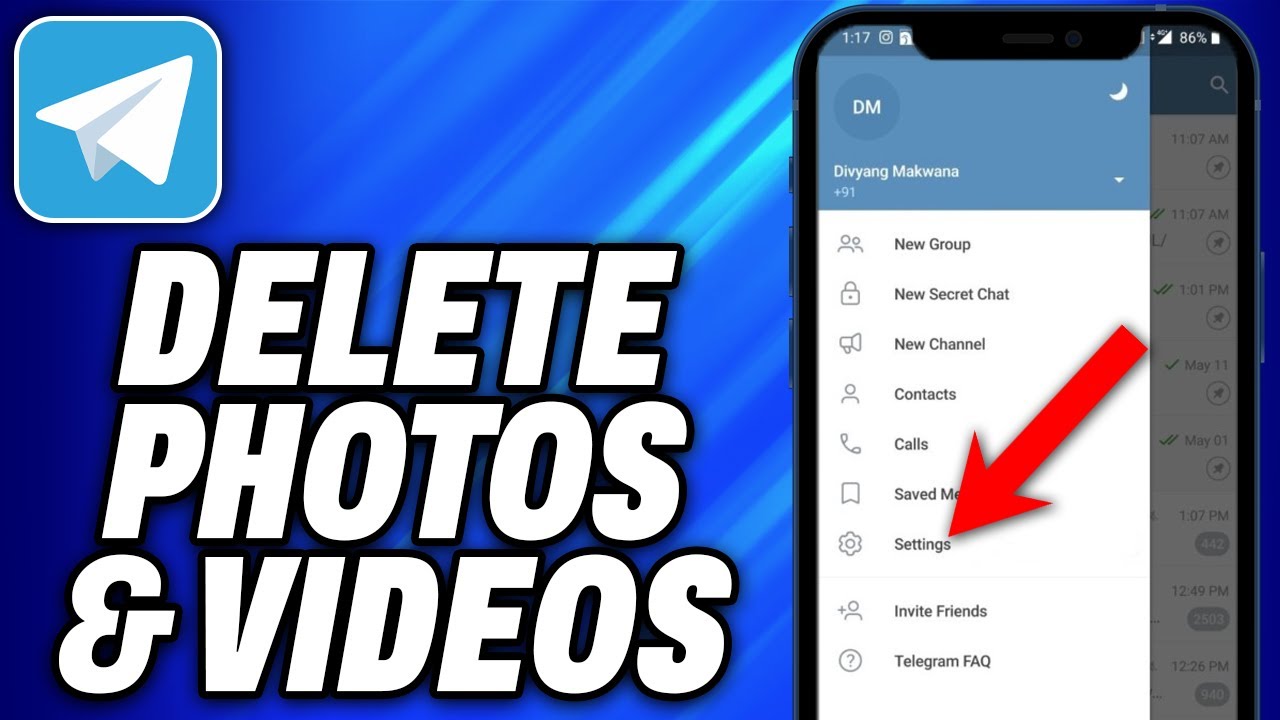 How To Delete Photos and Videos from Telegram (2025) - Easy Fix - YouTube