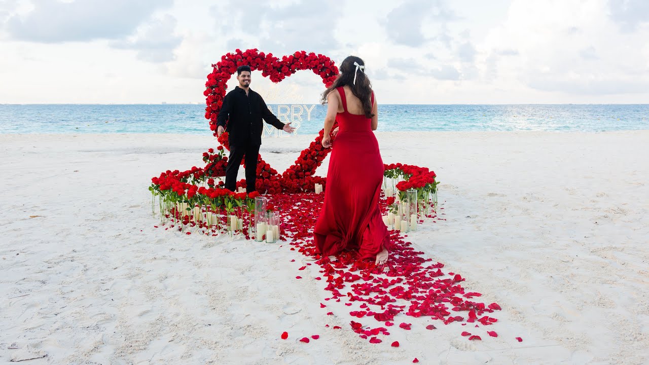 THE BEST PROPOSAL EVER. CANCUN MEXICO - YouTube