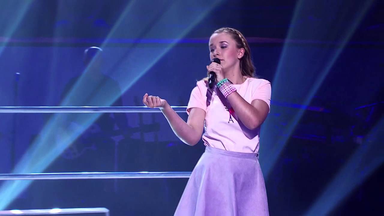 Imogen sings Feeling Good | The Voice Kids Australia 2014 - YouTube