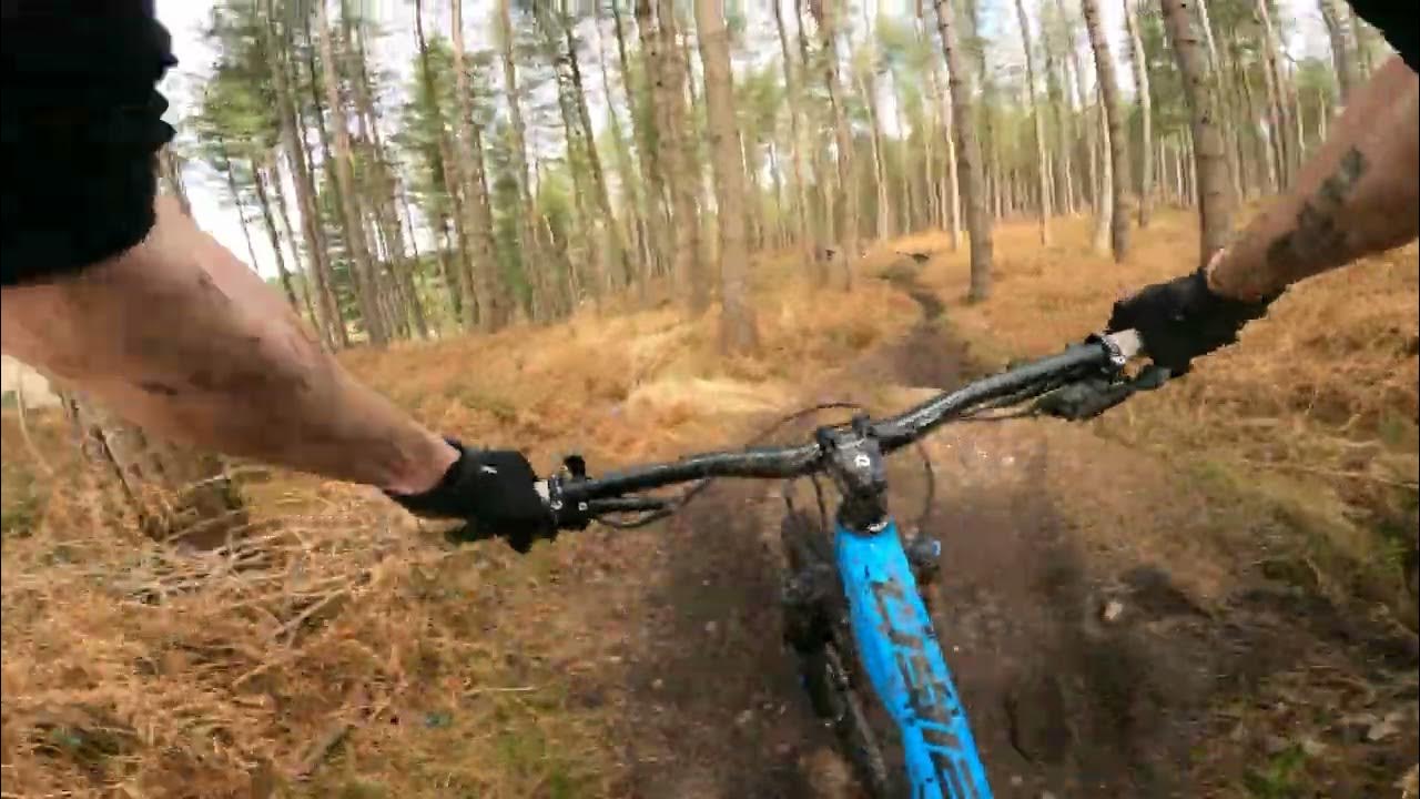 Cannock chase-Muddy off-piste March 2024 - YouTube