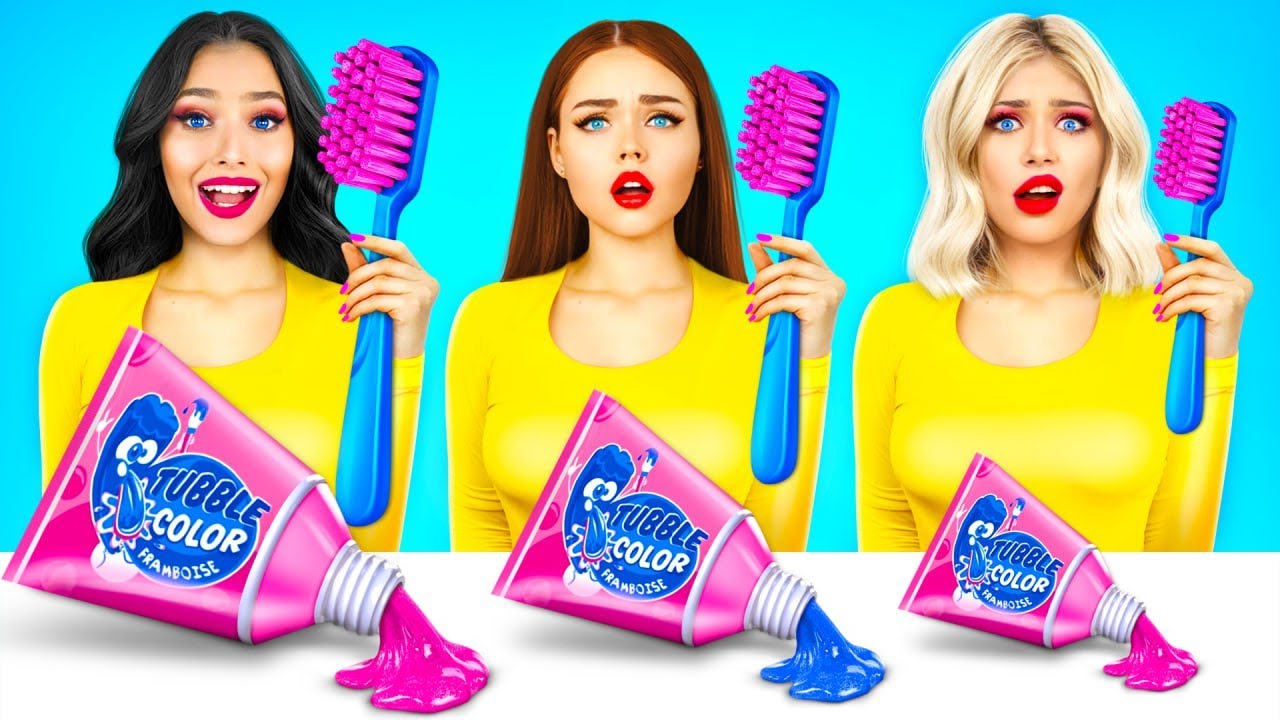 Big, Medium and Small Plate Challenge | Awkward Food Moments by RATATA ...