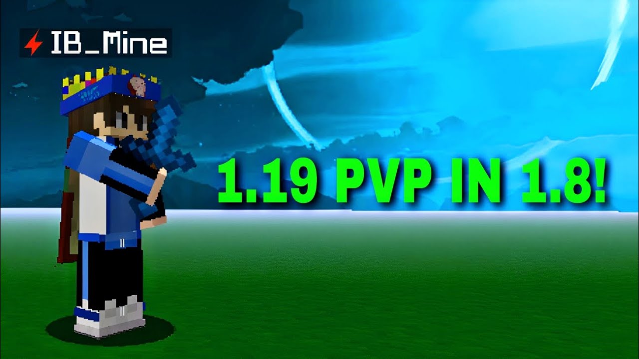 Trying 1.19 pvp but in 1.8 version [SMOOTH] | pojavlauncher pvp - YouTube