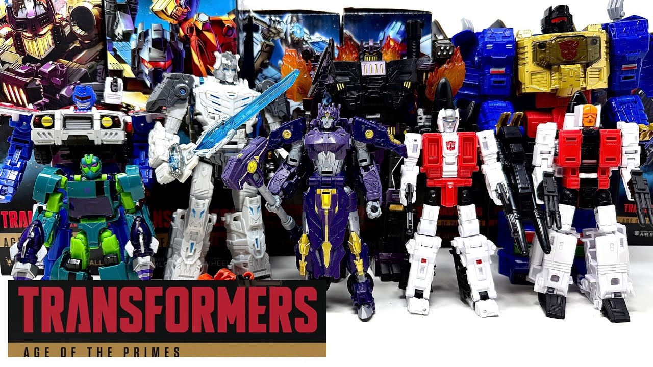 Transformers Age of The Primes Wave 1 Recap and Thoughts (Deluxes ...