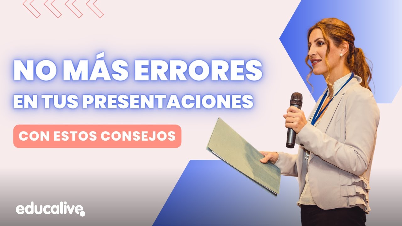 ️ERRORES más comunes al hacer una PRESENTACIÓN (y cómo SOLUCIONARLOS ...