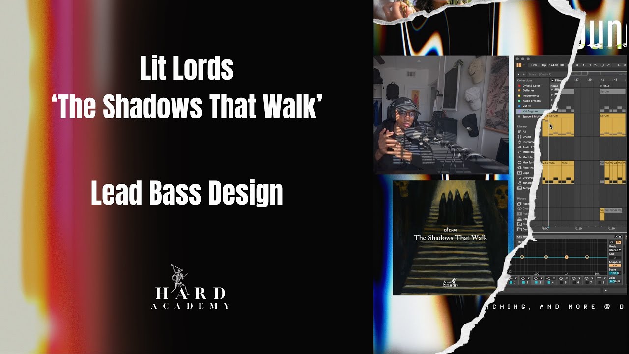 Lit Lords ‘The The Shadows That Walk’ [Lead Bass Design In Vital] - YouTube