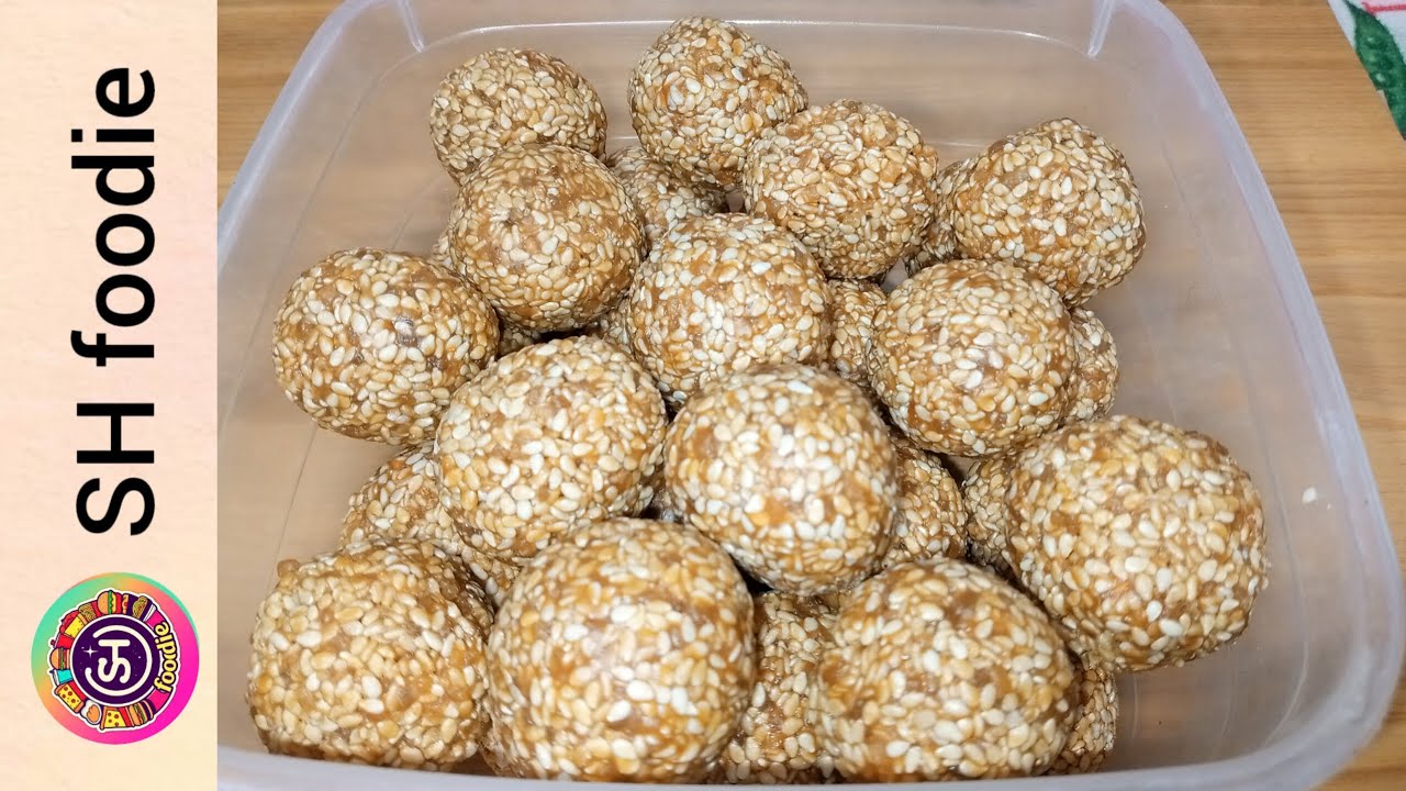TIL GUR Ladoo Recipe by SH Foodie - YouTube