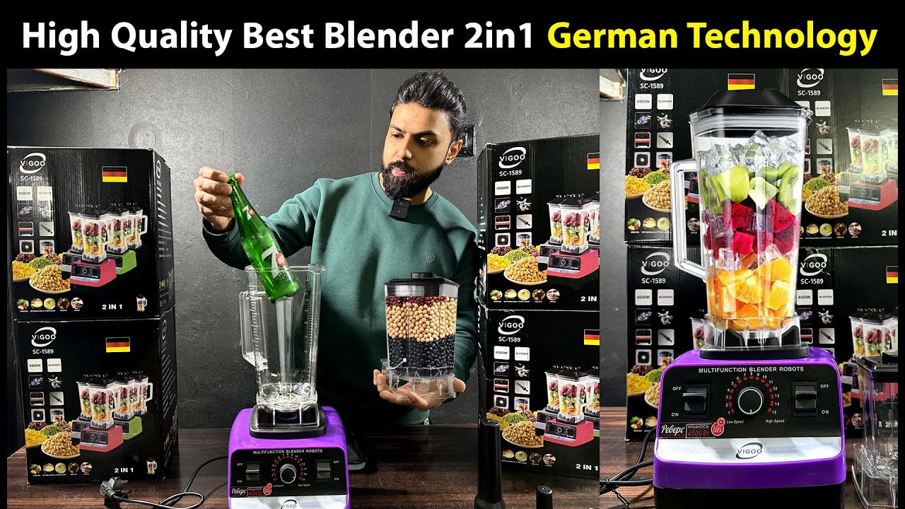 Vigoo German Power Blender | Original Imported Blender 2in1 | Heavy ...