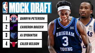 Official 2026 Nba Mock Draft