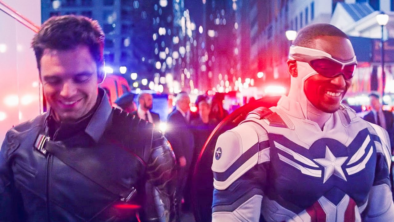 The Falcon And The Winter Soldier | Sam & Bucky Scenes - YouTube