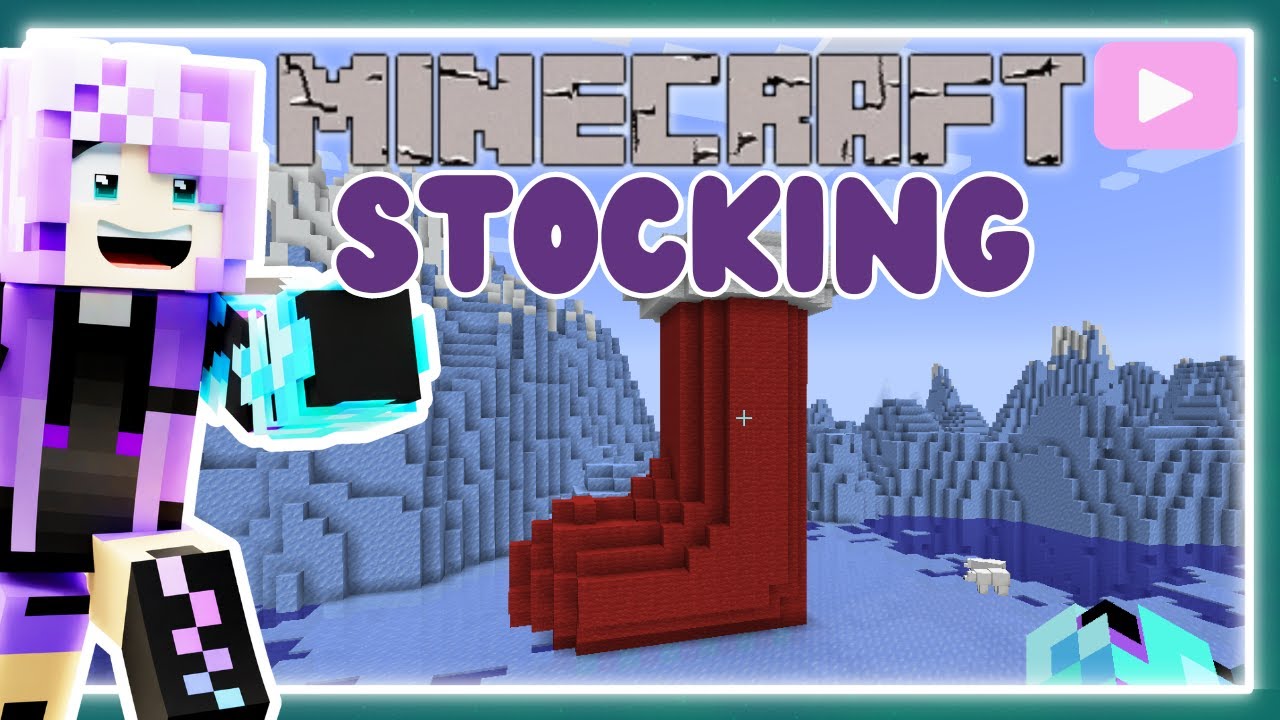 How to Build a Christmas Stocking 2023 | Minecraft Winter Holidays ...